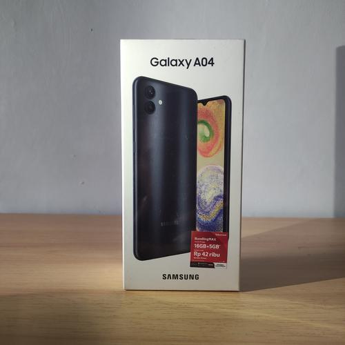 Jual Samsung Galaxy A04 4/64GB Garansi Resmi SEIN - Black - Kab. Bekasi ...