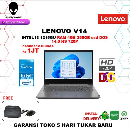 Promo Laptop Lenovo V14 G3 IAP i3-1215GU 8GB 256SSD 14.0 HD - 4GB/256GB , +AntiGores Cicil 0% 3x ...