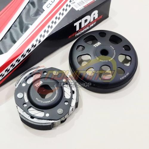 Jual CVT Sport Clutch Set TDR Kampas Ganda Mangkok Kopling Fazzio Mio ...