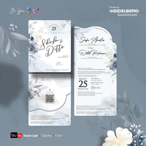 Jual Blangko Undangan Kosong Pernikahan Java Card Be You BU 04 - Kota ...