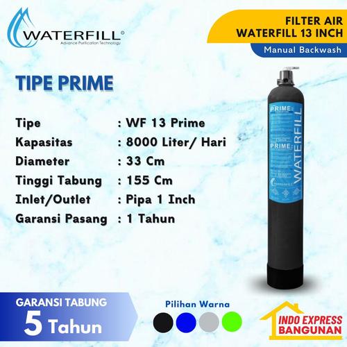 Jual FILTER AIR TANAH - SUMUR - PAM KERUH / BERBAU / ZAT BESI WATERFILL 13" - Kab. Tangerang ...