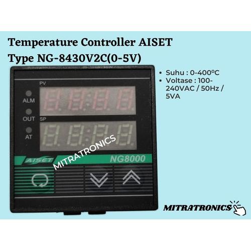 Jual Temperature Controller AISET Type NG-8430V2C(0-5V) - Kota ...