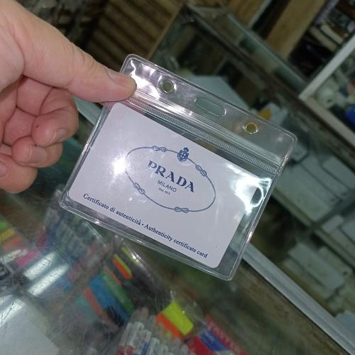 Jual Plastik Name tag Premium Impor dengan Zipper Bahan TEBAL / pcs ...
