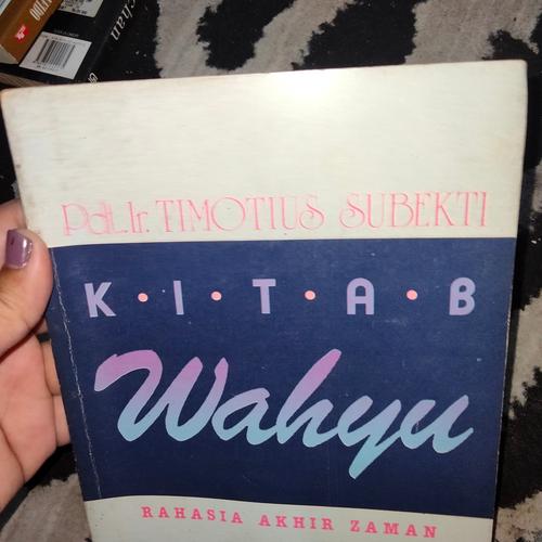 Jual kitab Wahyu rahasia akhir zaman Timotius subekti - Jakarta Timur - siahaan books | Tokopedia