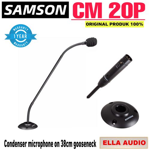 Jual Samson Cm20p Gooseneck Microphone Podium Condenser cm20p original ...
