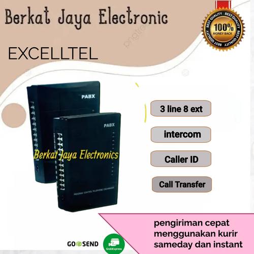Jual PABX Excelltel MD308 / PABX Excelltel MD308 - Hitam - Jakarta ...