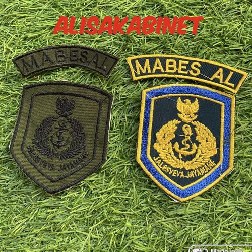 Jual Bet Badge Bordir Logo MABES AL TNI AL PDH PDL - PDH - Kota ...