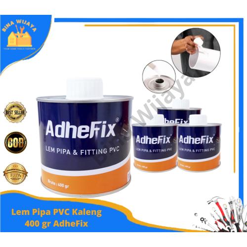 Jual Lem Pipa PVC ASAHI Kaleng 400gr / Lem Paralon Pralon / Pipe Glue ...