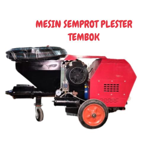 Jual Mesin Semprot Plester Dinding Tembok/Mesin Lepo Spray Compressor ...