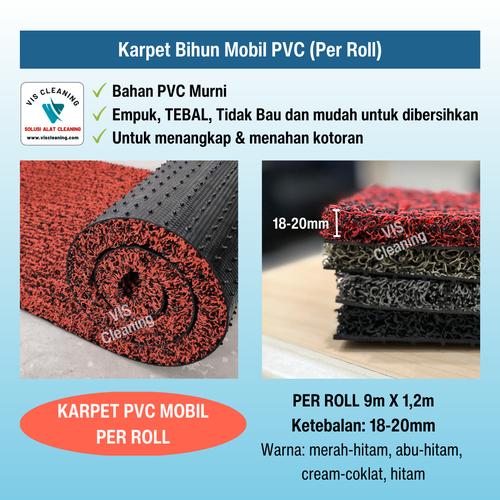 Jual Karpet Bihun Mobil PVC Premium (TEBAL) (Per Roll 9m X 1,2m ...