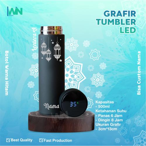 Jual BOTOL TUMBLER LED GRAFIR LENTERA RAMADHAN - SOUVENIR - BOTOL MURAH ...