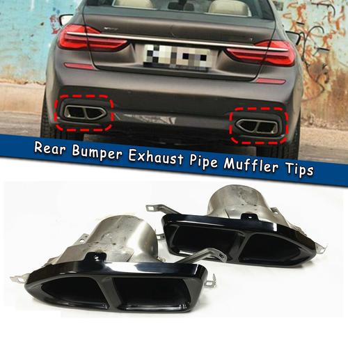 Jual BMW G11 G12 Lip Bumper Belakang Trim LCI Facelift 7 Series 735 740 ...