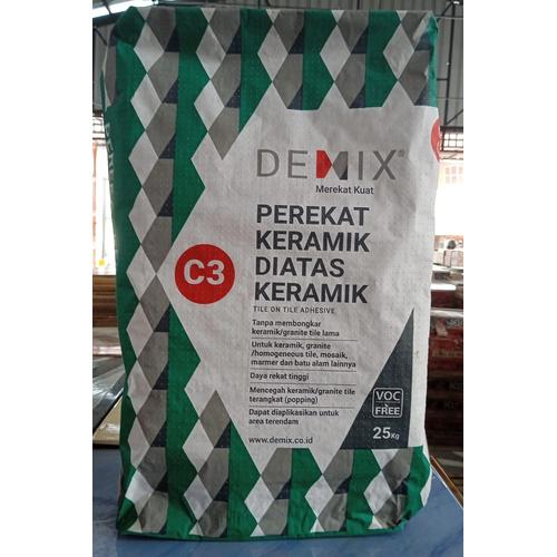 Jual SEMEN PEREKAT KERAMIK DIATAS KERAMIK C3 DEMIX - Kab. Bogor ...