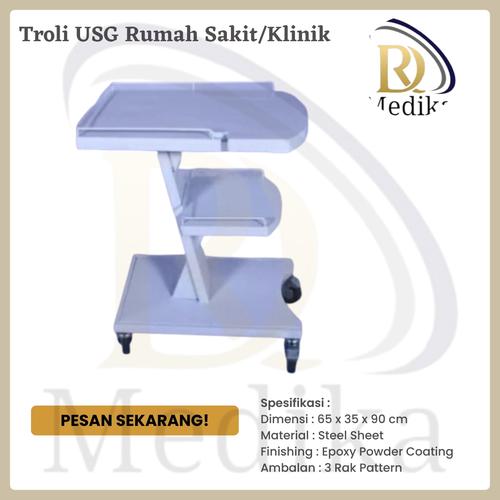 Jual Troli USG Rumah Sakit /Klinik/Instrumen medis ECG/EKG/USG - Kab ...