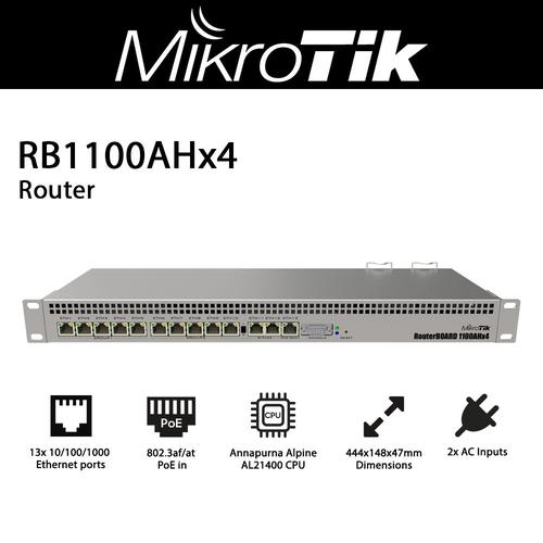 Jual Mikrotik RB1100AHX4 (1U Rackmount Router) - Kota Makassar - Pakar ...