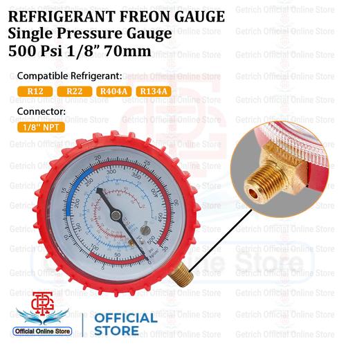 Jual Meteran Manifold Manometer Freon R22 R32 R134A R410A Pressure ...
