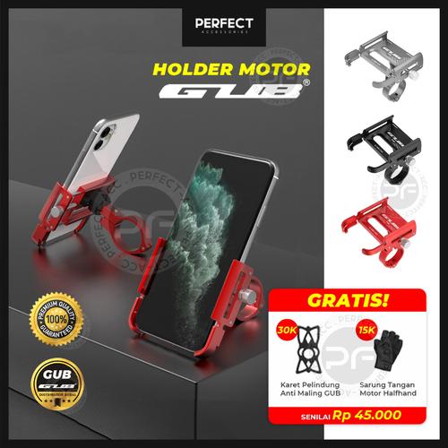 Promo Holder Motor Handphone GUB P30 Original Phone Bracket Sepeda ...