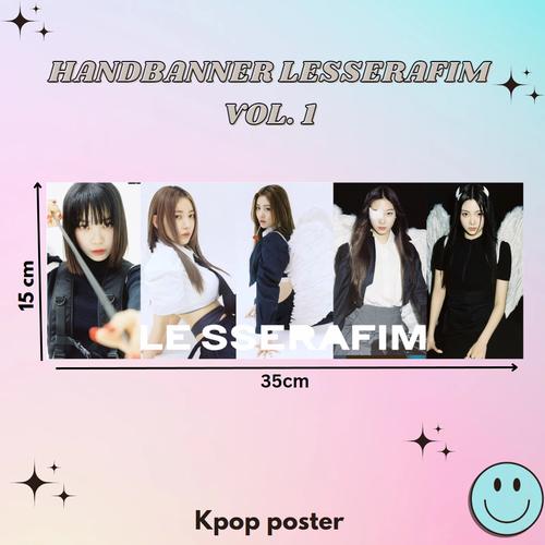 Jual HANDBANNER KPOP LESSERAFIM VOL 1 [READY STOK] - Kota Bekasi - Kpop ...