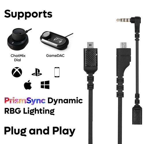 Jual Sound Card Aux Cable For Gaming Headphone SteelSeries Arctis 3 5 7 ...