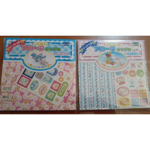 Jual Kertas Origami HVS 15 x 15 cm pak 1 motif bunga isi 24 lembar ...