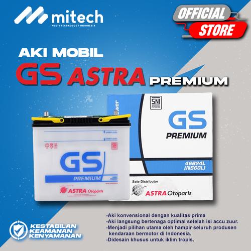 Promo Aki Mobil Nissan March GS Astra Premium NS60L Aki Basah 12V ...