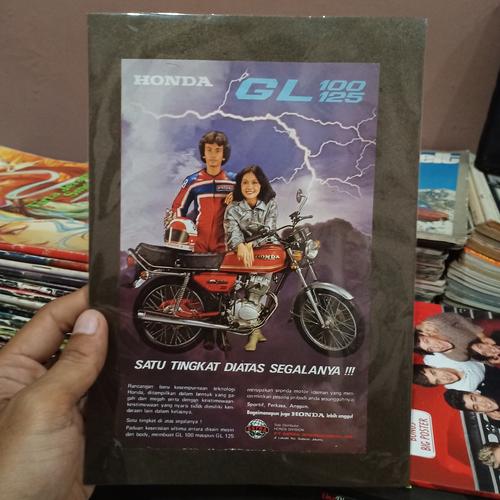 Jual iklan jadul honda gl 100 - Kab. Bogor - voontage | Tokopedia