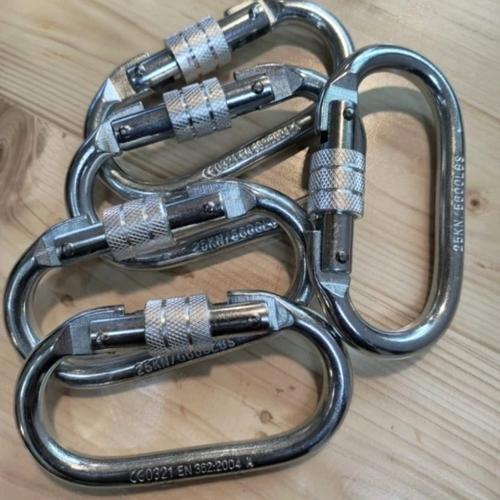 Jual CARABINER 25 KN SAFETY FOR CLIMBING / CARABINER 25 KN PANJAT ...