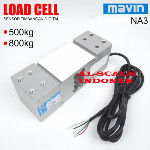 Jual Load Cell Loadcell Sensor Timbangan Digital MAVIN NA3 500kg 800kg ...