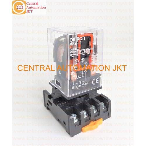 Jual Relay Omron MK2P-1 220VAC 8 pin MK2P 220 VAC - Tanpa Socket - Kota ...