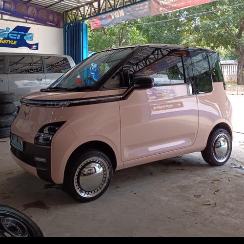 Jual VELG WULING AIR EV paket velg plush ban ring 14 HSR MIRROR ...