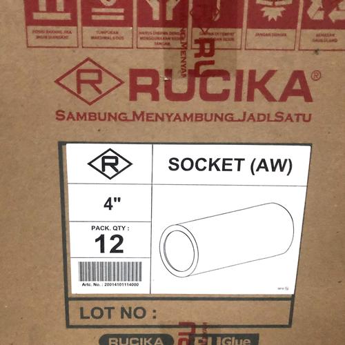 Jual Sock 4 inch Socket 4" Sock 4 inch Aw Rucika - Kab. Tangerang - TB ...