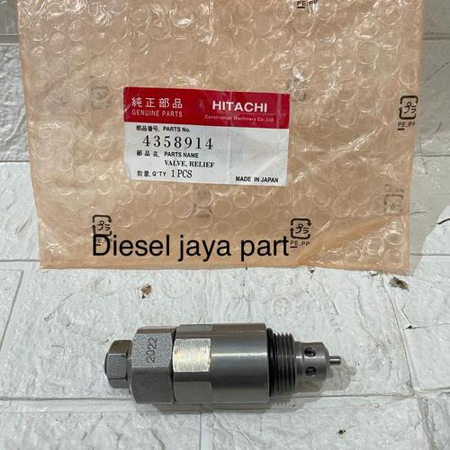 Jual 4358914 Pressure Relief Control Valve Hitachi Zaxis 110 Zaxis110 ...