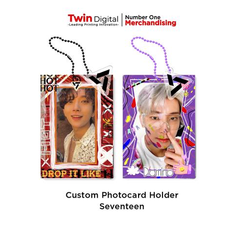 Jual Photocard Holder Seventeen Poca Frame Deco - PC Carat Idol Korea K ...