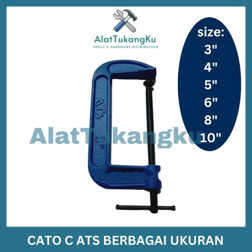 Jual ATS Clamp Klem C Catok Press Jepit Besi Kayu 3" 4" 5" 6" 8" 10 ...