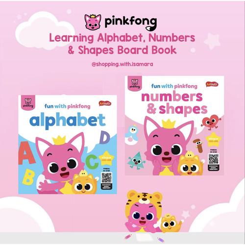 Jual Pinkfong Baby Shark Learning Alphabet, Numbers & Shapes Board Book ...