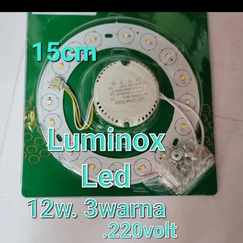 Jual tl ring led plafon 12w 12 watt 3warna refil module ceiling 12watt ...