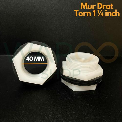 Promo Mur Drat Tandon Tangki Air Napel Verloop PVC Toren Torn 11/4 ...