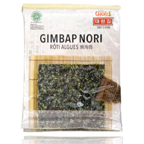 Jual Kulit rumput laut dimsum dan sushi nori Gimbap Nori DAE CHUN korea ...