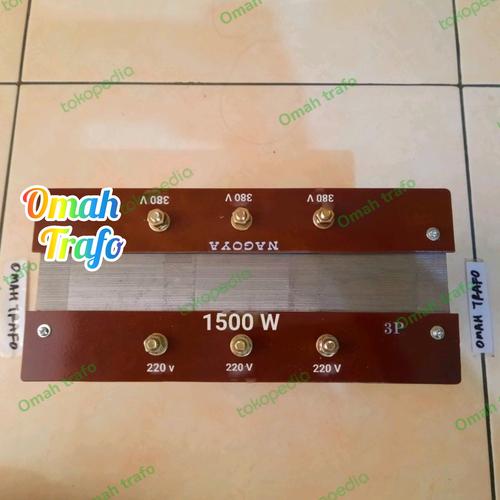 Jual trafo isolasi 3 phase 1500 watt 380v (rst) / 220v (rst) - Jakarta ...