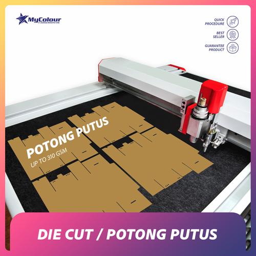 Jual Potong die cut | potong putus | tambahan biaya potong die cut ...