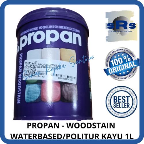 Jual PROPAN - WOODSTAIN WATERBASED/CAT KAYU/POLITUR KAYU 1 LITER PWS ...