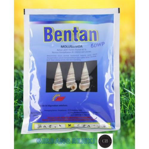 Jual Bentan 60 WP Moluskisida 100 gram (fentin asetat 60%) - Kab ...