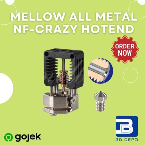 Jual Mellow All Metal NF-Crazy Hotend V6 Copper Nozzle Ordinary/Magnum ...