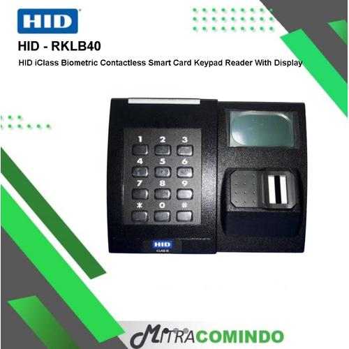 Jual HID RKLB40 HID iClass Biometric Contactless Smart Card Keypad ...
