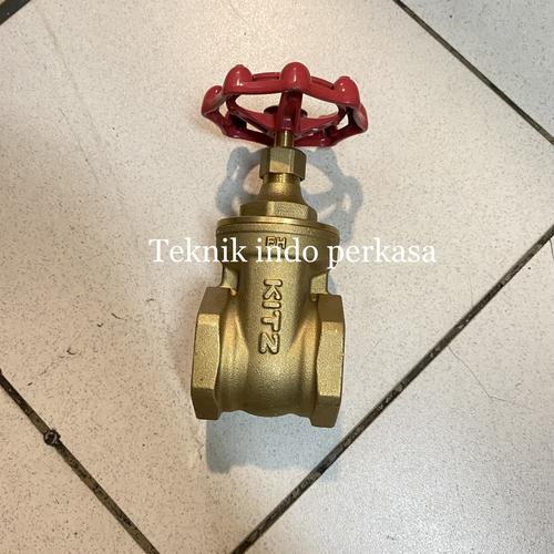 Jual Gate Valve kitz kuningan 2 1/2" inch - Jakarta Barat - Teknik Indo Perkasa | Tokopedia