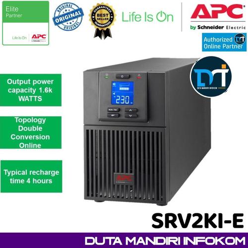 Promo APC SRV2KI-E - Easy UPS On-Line 2000VA 1800W 230V Tower LCD Cicil ...