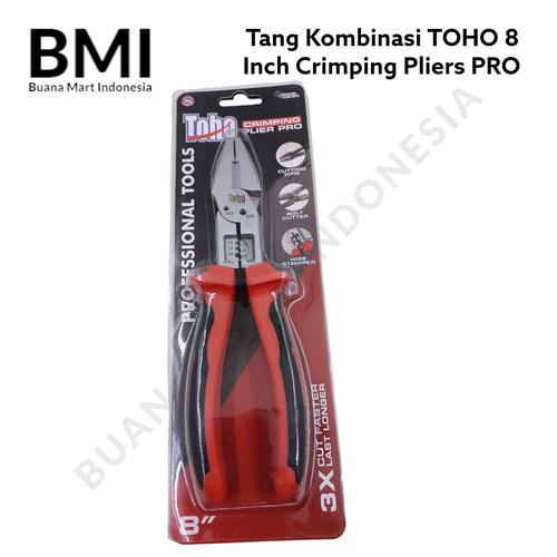 Jual Tang Kombinasi Toho Crimping Pliers PRO 8 Inch | Tang ...