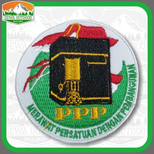Jual logo ppp bordir terbaru / patch partai persatuan pembangunan new ...
