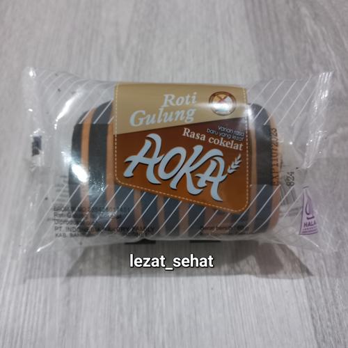Jual Roti Aoka Gulung Varian Coklat - Gulung Coklat - Jakarta Barat ...