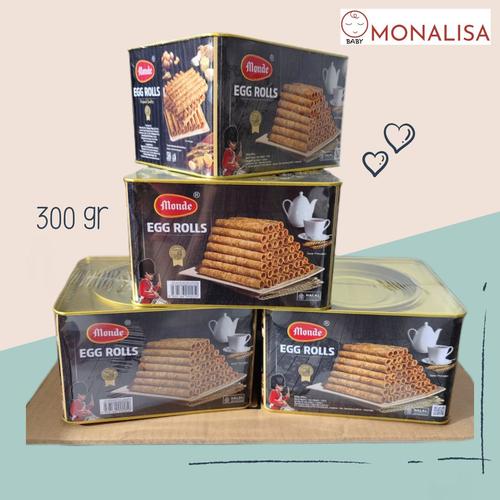 Promo Monde Biskuit Kaleng Serena Egg Roll Mini 300 Gr ...